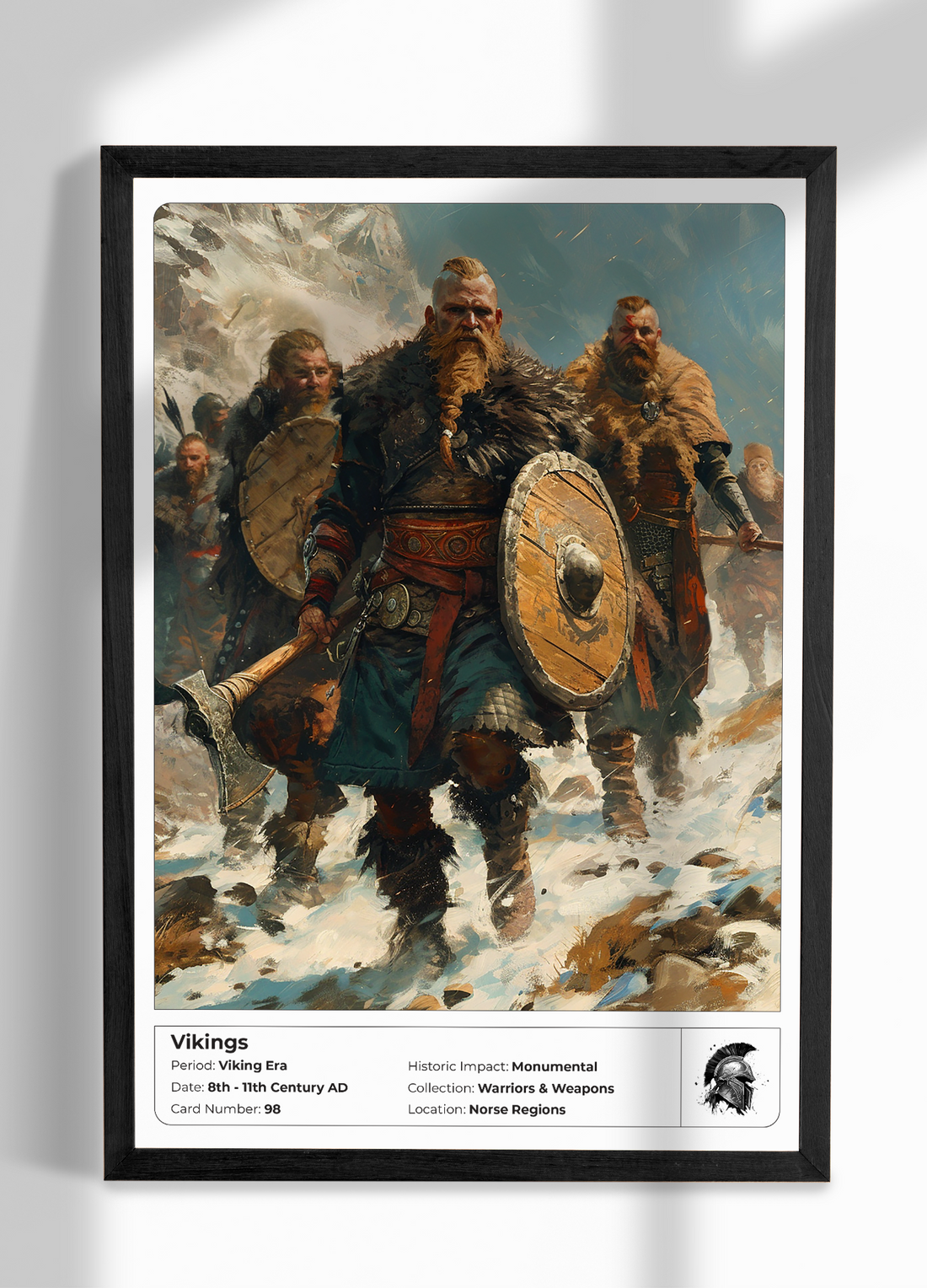 Poster - Vikings – Cards of History
