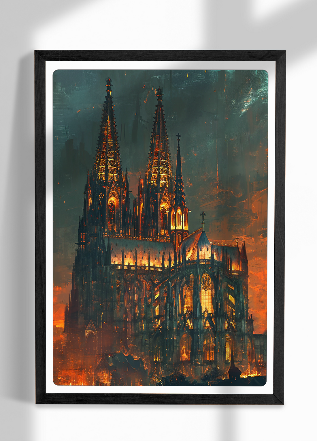 Poster - Cologne Cathedral – Cards of History